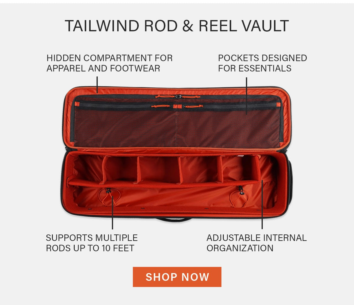 Simms Tailwind Rod & Reel Case – TroutPro