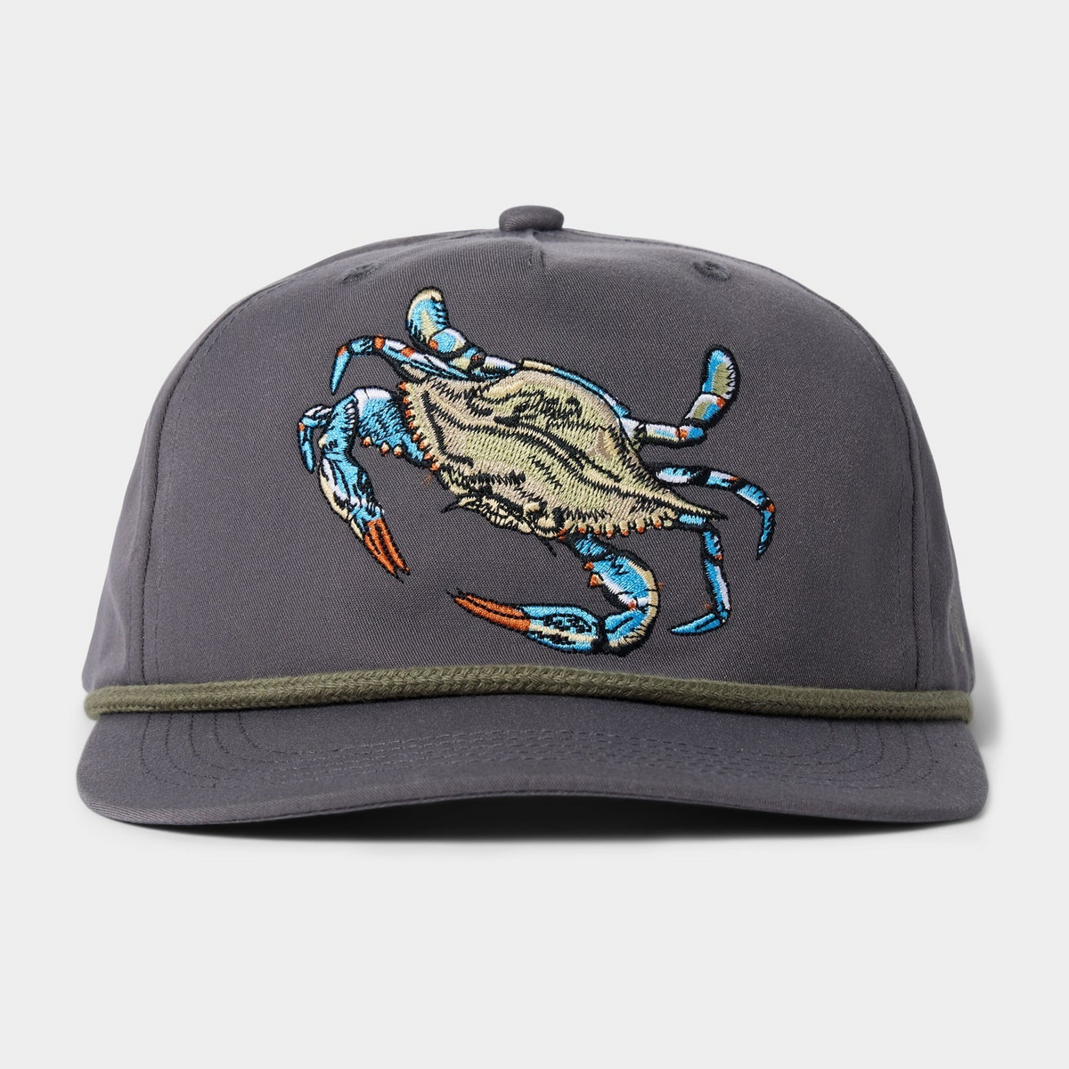 Duck Camp Blue Crab Hat in Charcoal – TroutPro